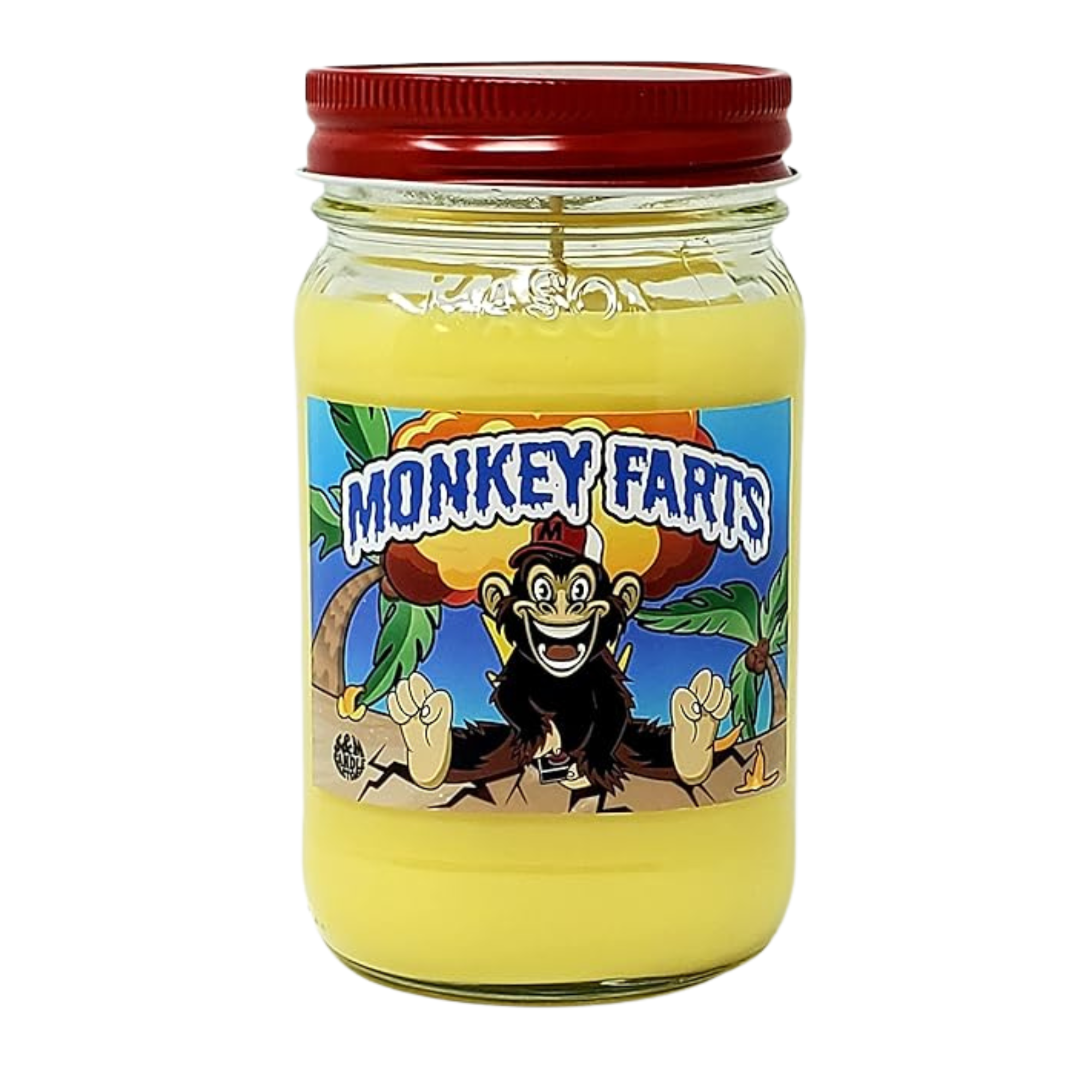 Monkey FARTs Candle - FartMerch